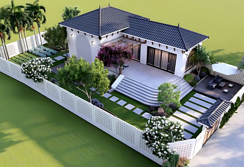 25 mẫu nhà vườn cấp 4 đẹp, giá phải chăng, hợp xu hướng mới nhất