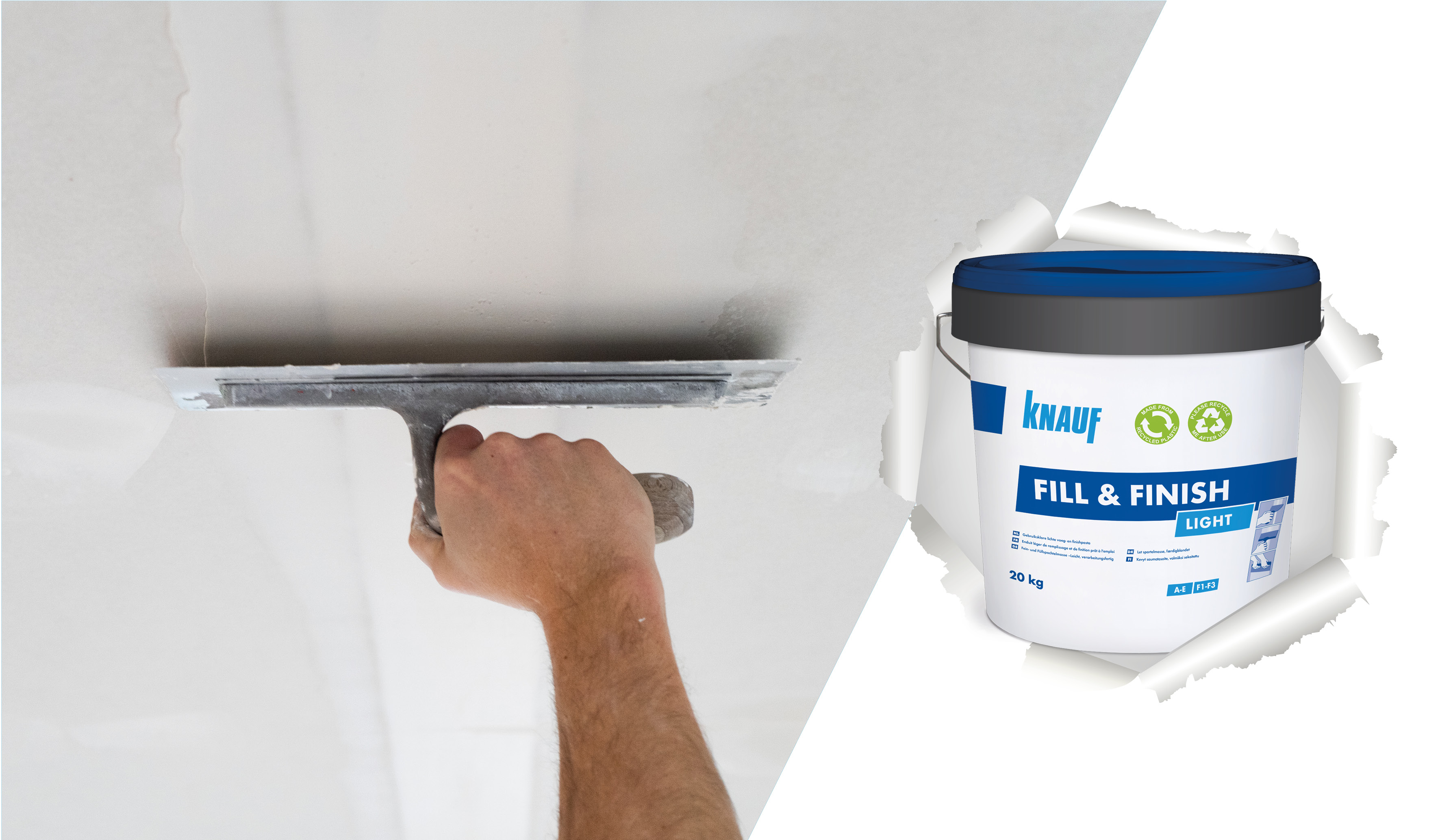 Fill & Finish : un enduit de jointoiement facile à utiliser
